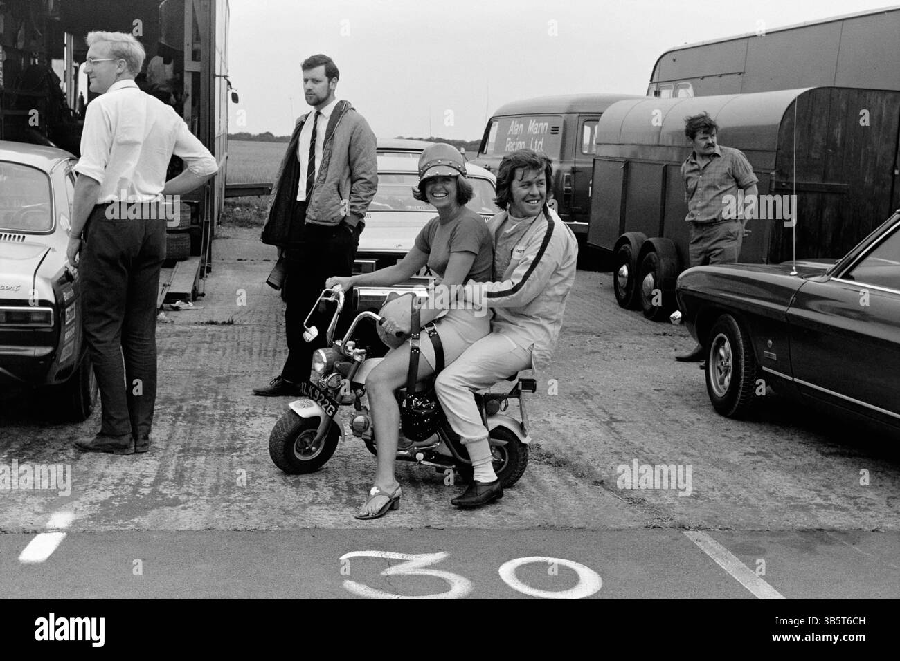 Chris Craft at the 1969 XXII RAC British Grand Prix Meeting at ...