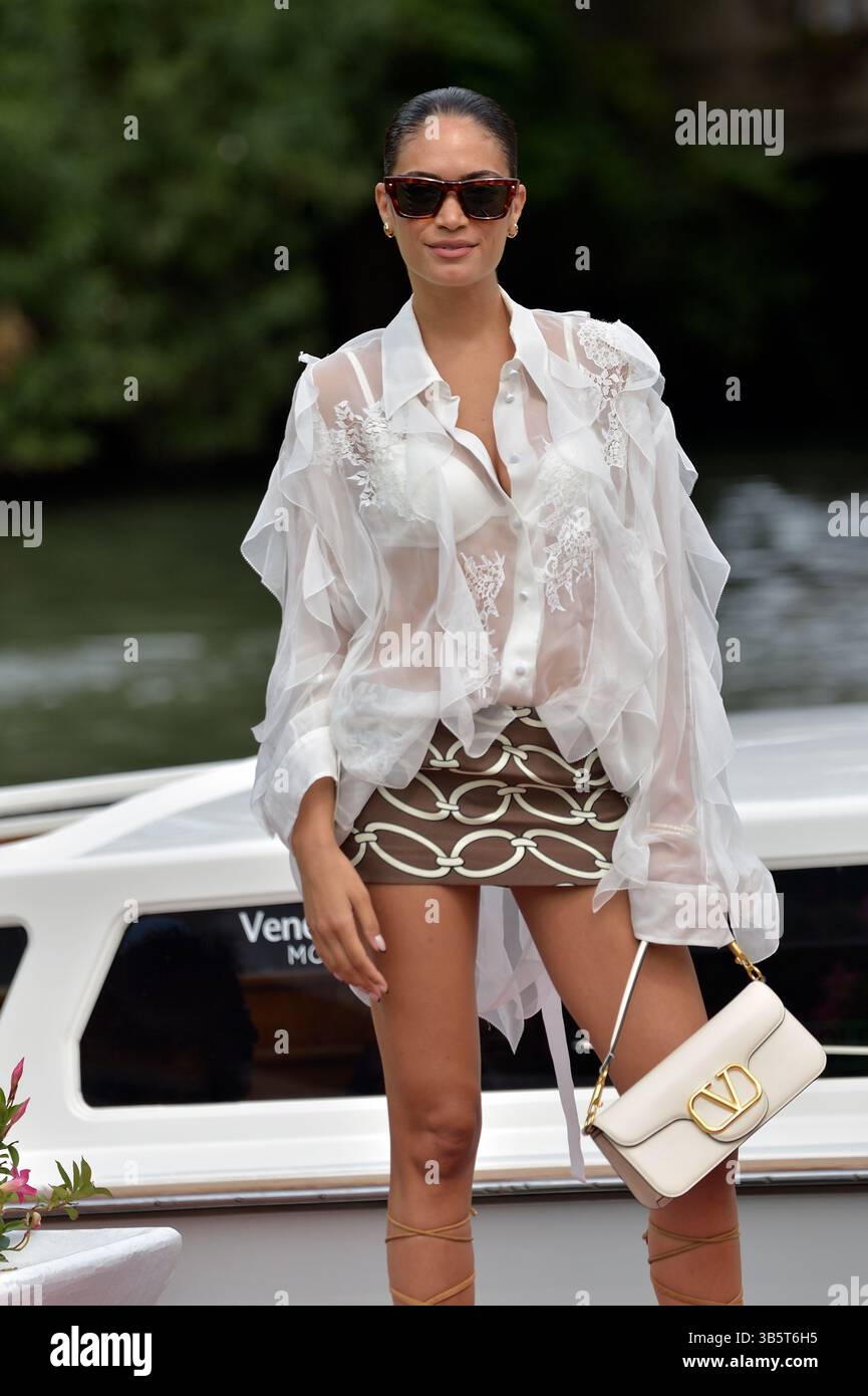 Italian singer Elodie at the 79 Venice International Film Festival 2022 ...