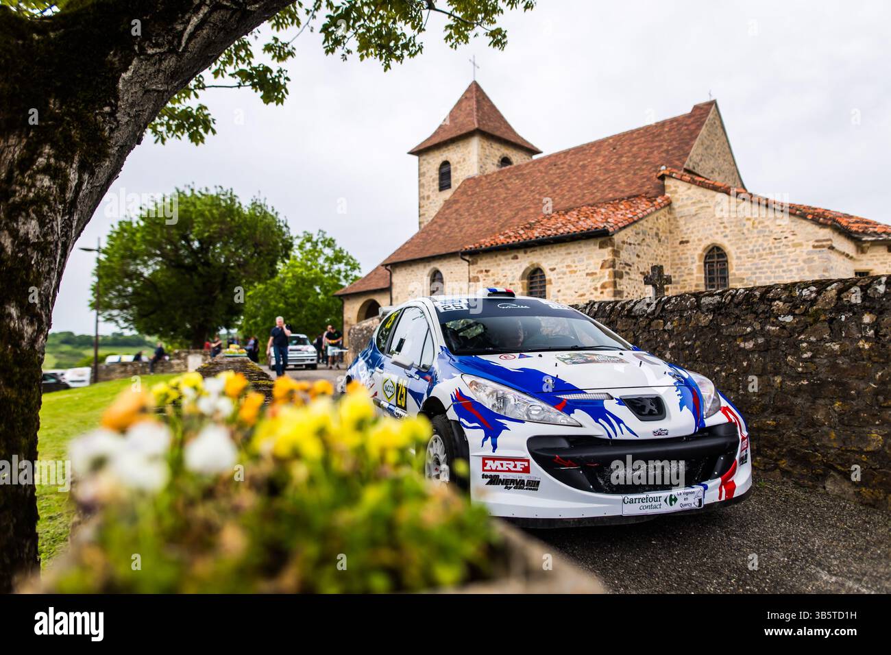 Bretenoux, France. 02nd May, 2025. 25 FAUCHER William, PETIT Thierry ...
