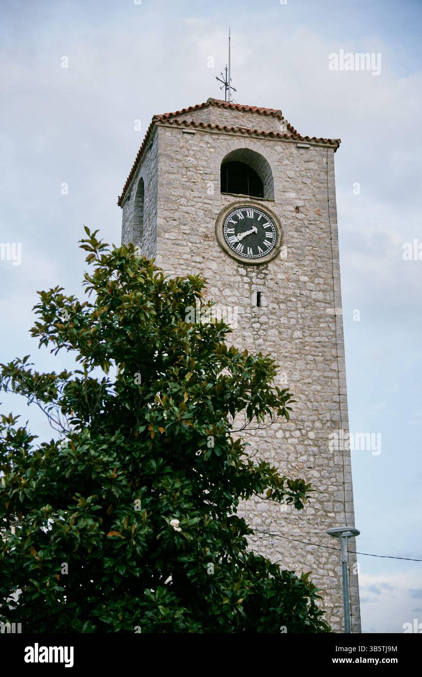 Montenegro, Podgorica, Fortress in the old town, old stone landmark ...