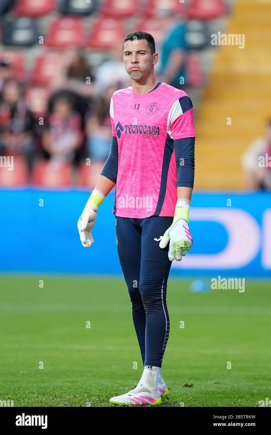 David Soria of Getafe CF looks on during the Spanish League, LaLiga EA ...