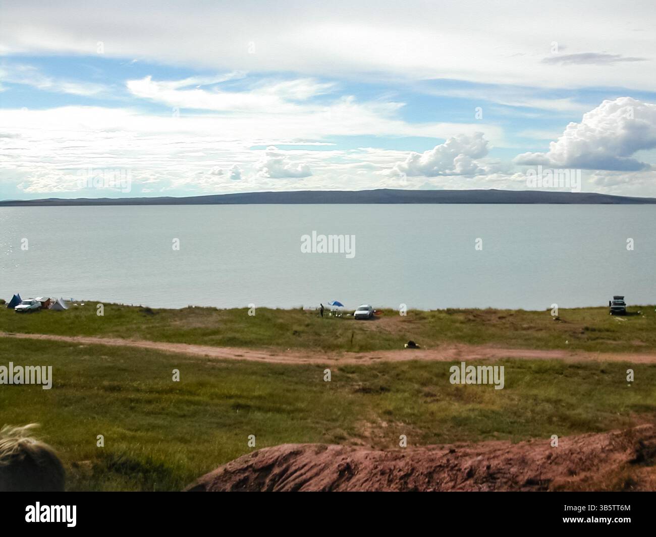 The Yenisei River in Eastern Siberia. Bank of the Yenisei Stock Photo ...