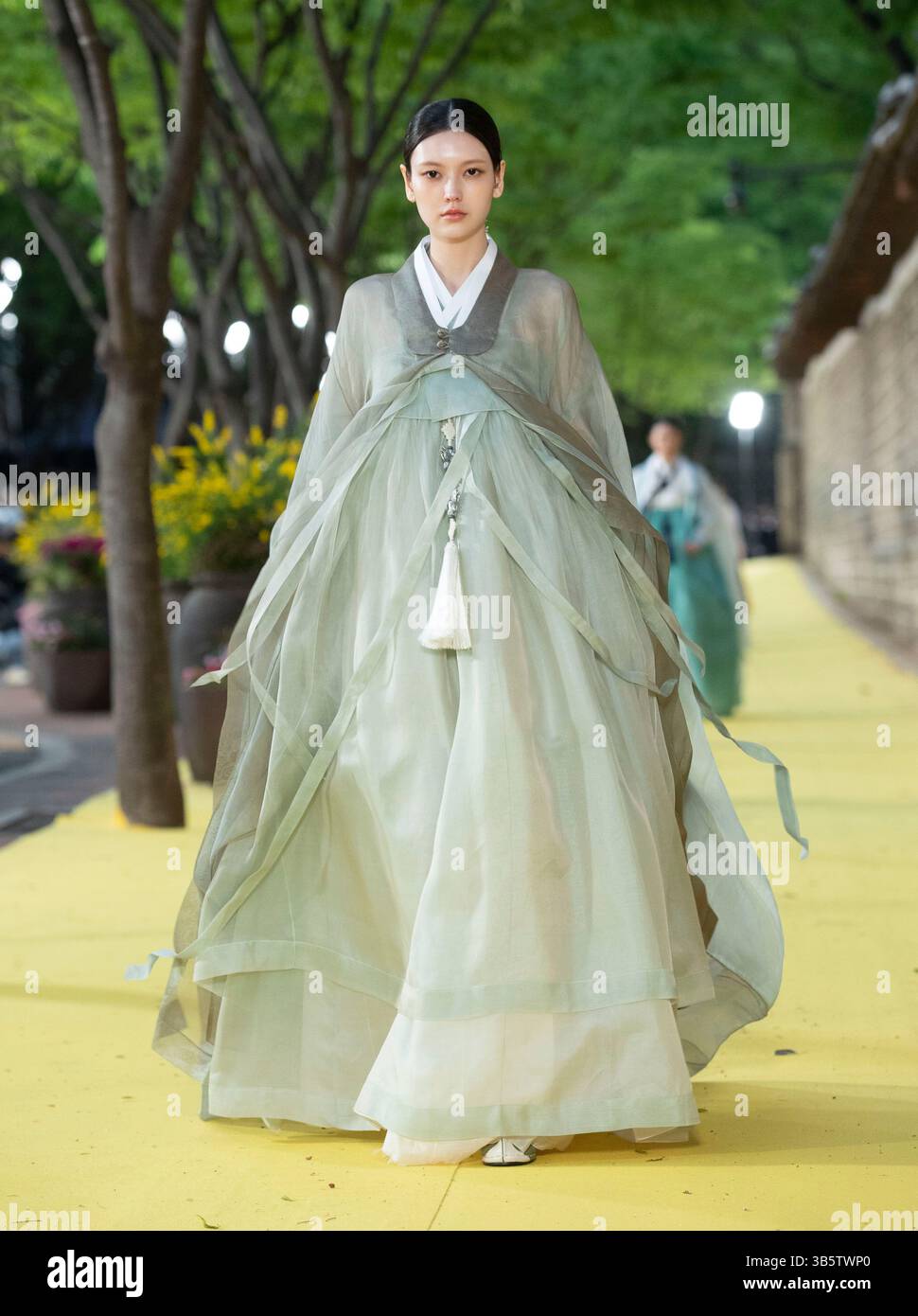 Seoul, South Korea. 2nd May, 2025. A model walks runway in a South ...