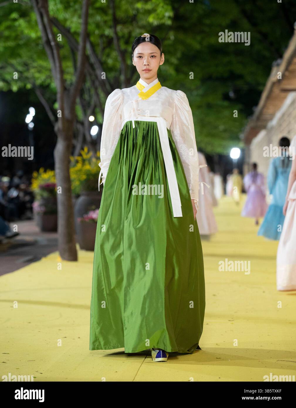Seoul, South Korea. 2nd May, 2025. A model walks runway in a South ...