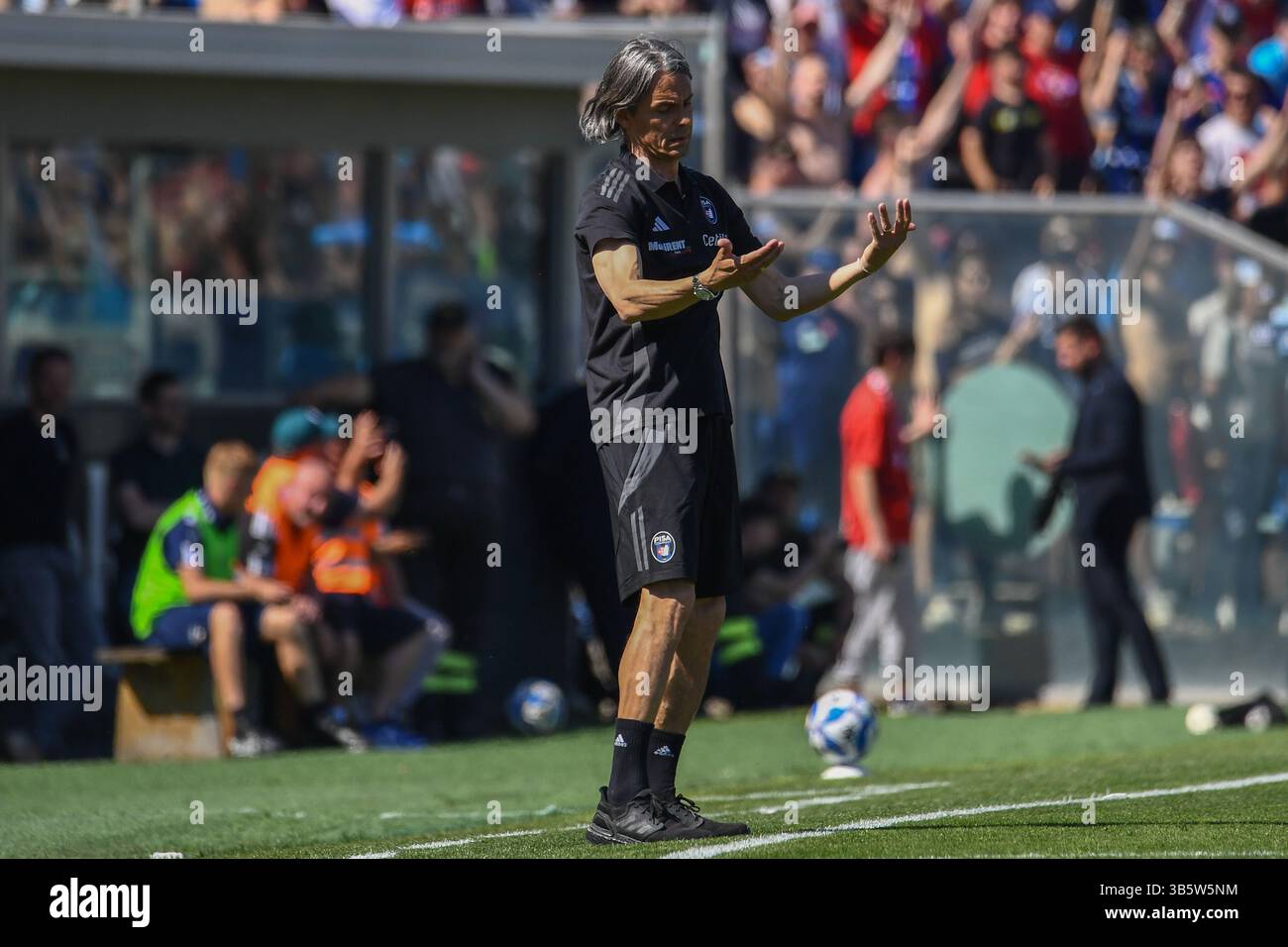 Pisa, Italy. 02nd May, 2025. Head Coach Filippo Inzaghi (Pisa) during ...