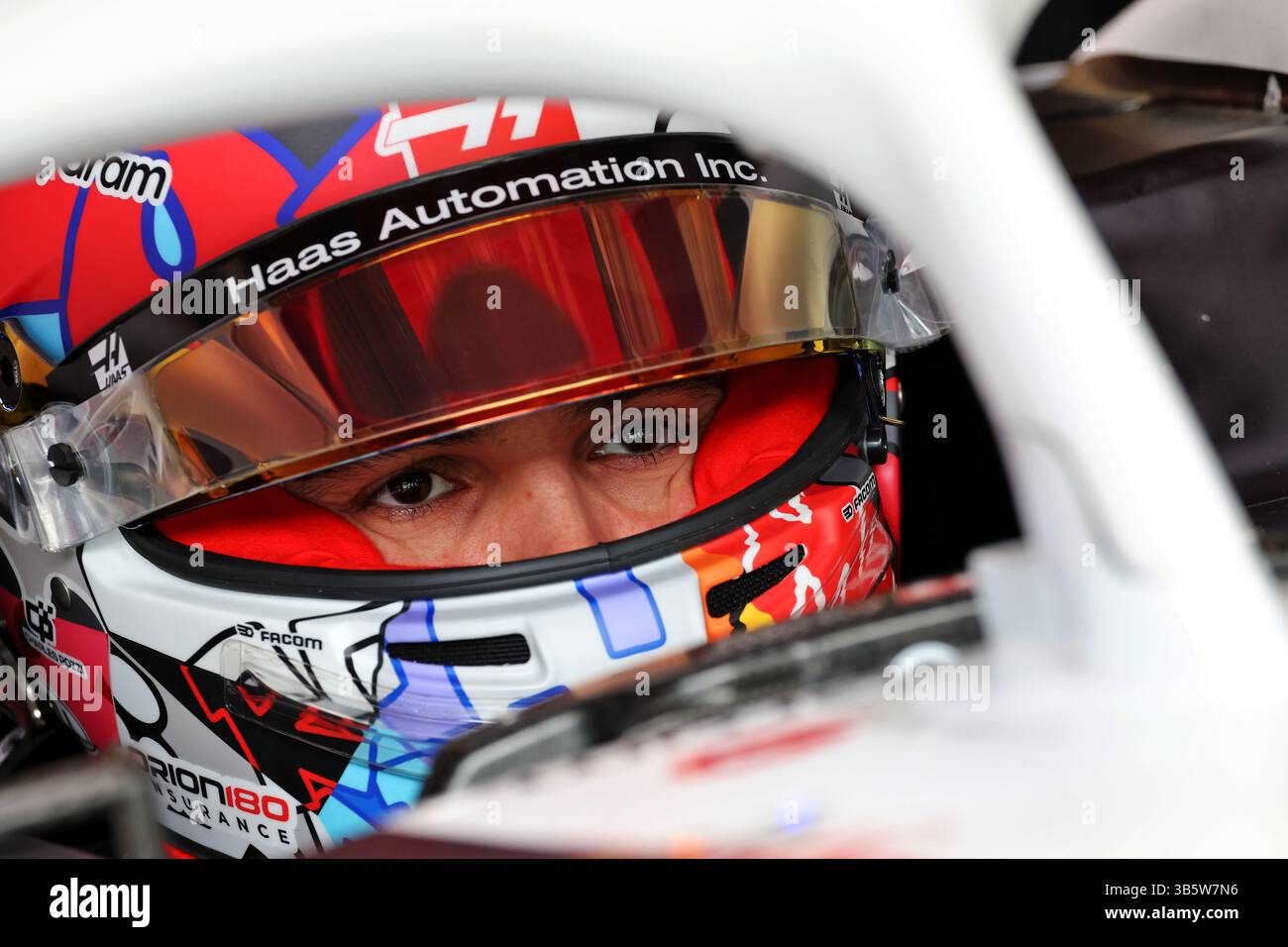 Miami, USA. 02nd May, 2025. Esteban Ocon (FRA) Haas VF-25. 02.05.2025 ...