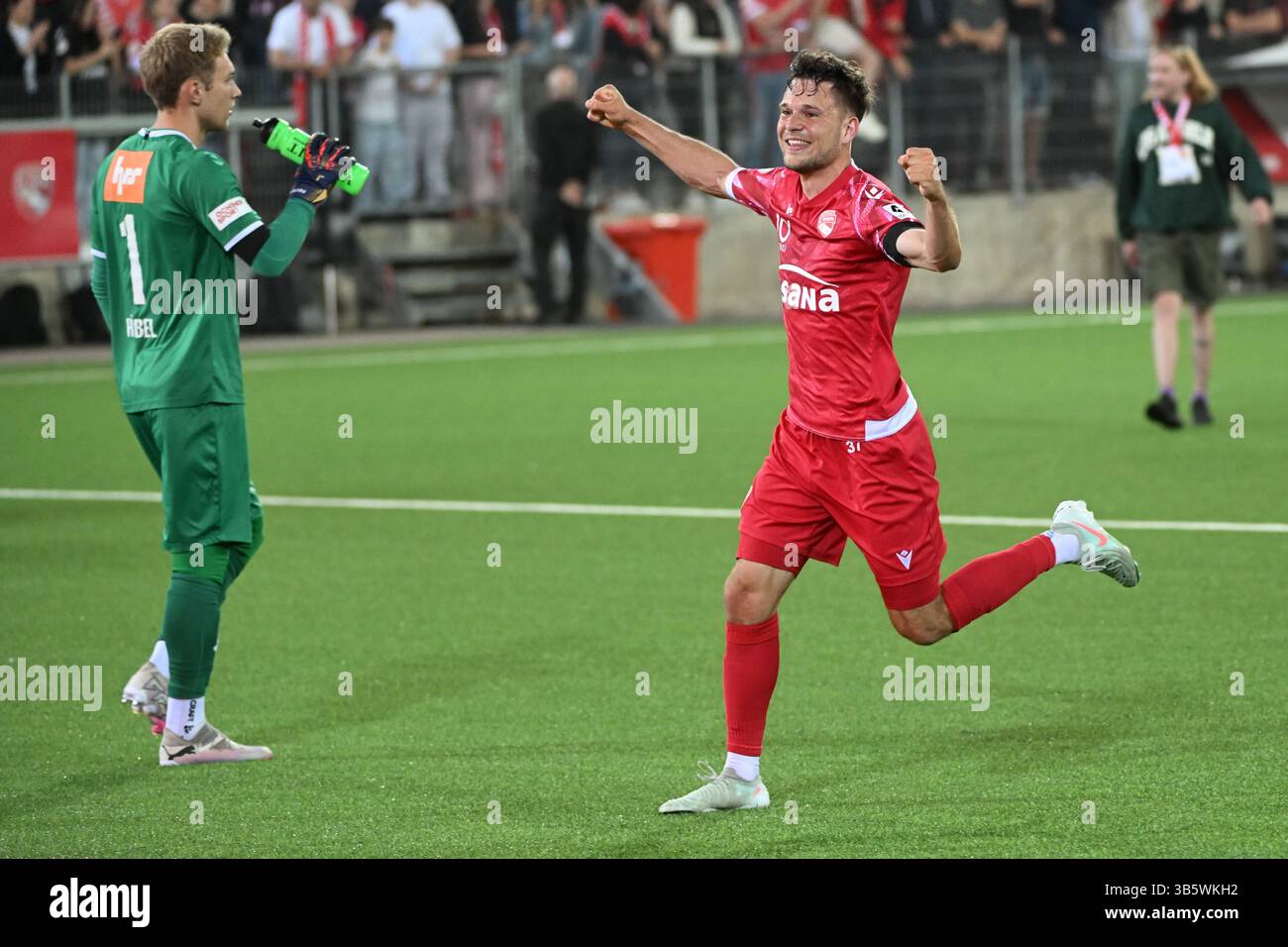 Thun, Switzerland. 02nd May, 2025. 02.05.2025, Bern, Stockhorn Arena ...