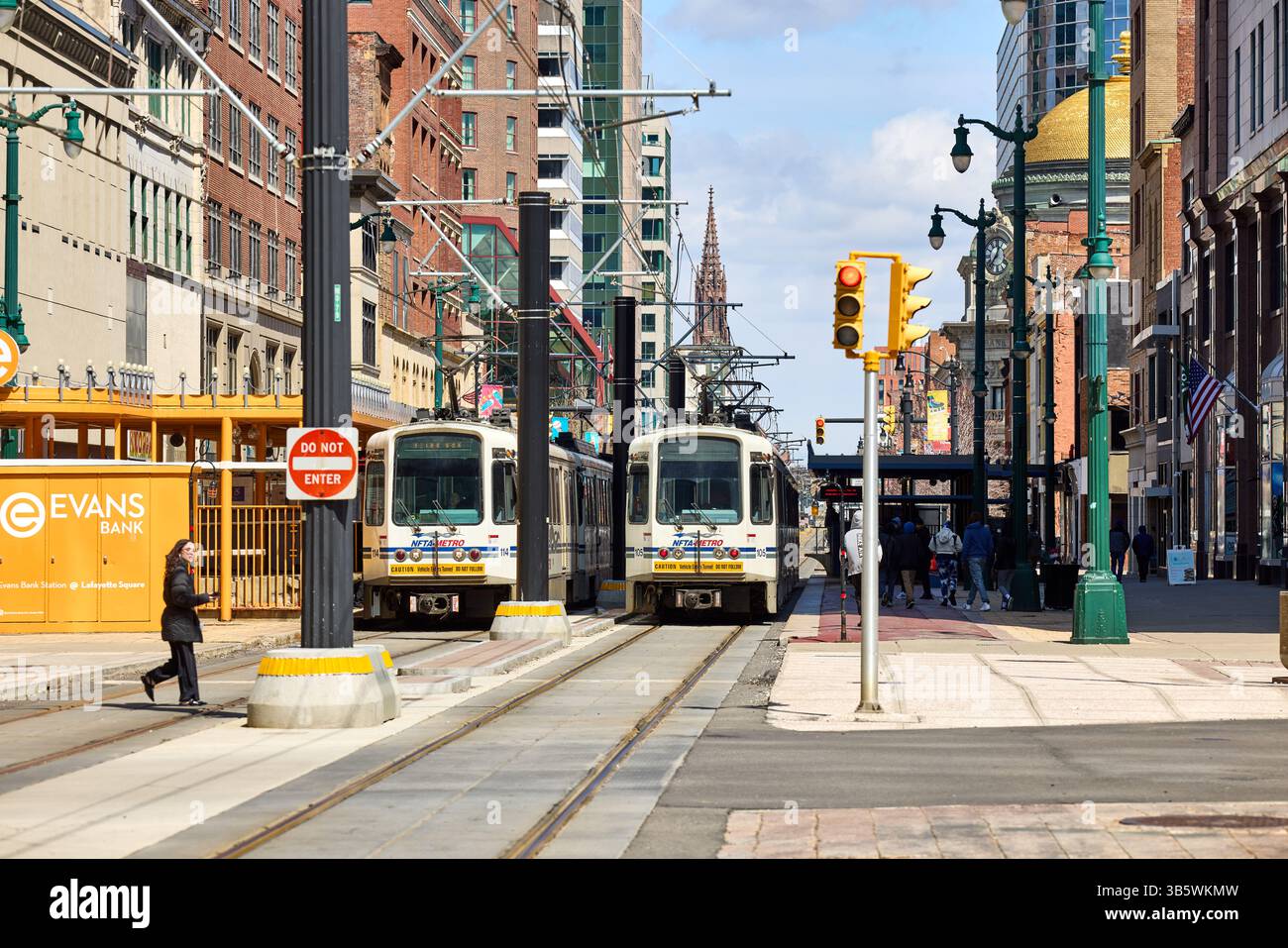 Buffalo, New York State Main Street Niagara Frontier Transportation ...