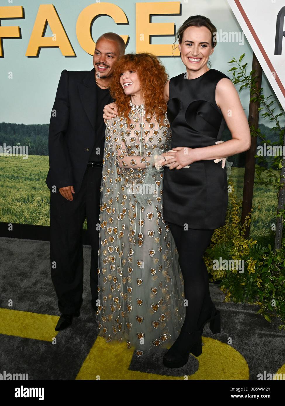 Hollywood, California, USA. 01st May, 2025. (L-R) Evan Ross, Natasha ...