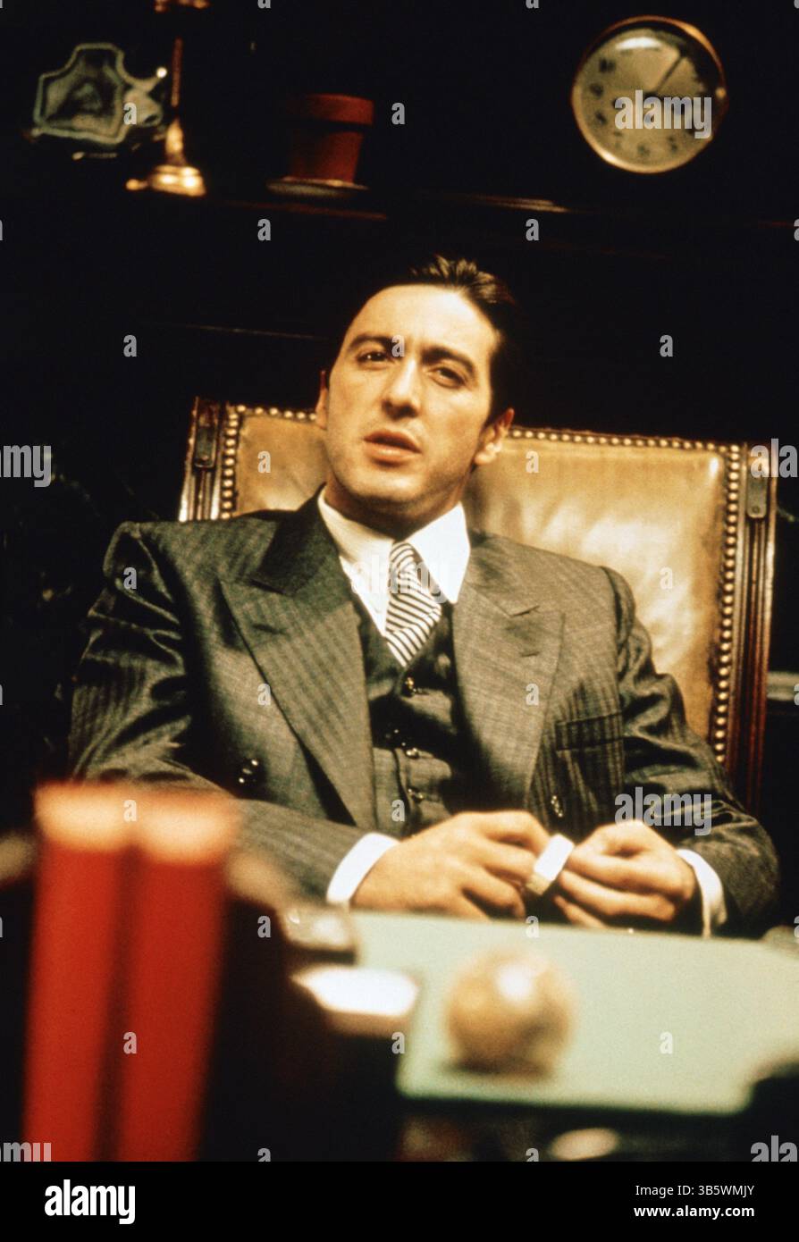 The Godfather (1972) Al Pacino as Michael Corleone *Filmstill ...
