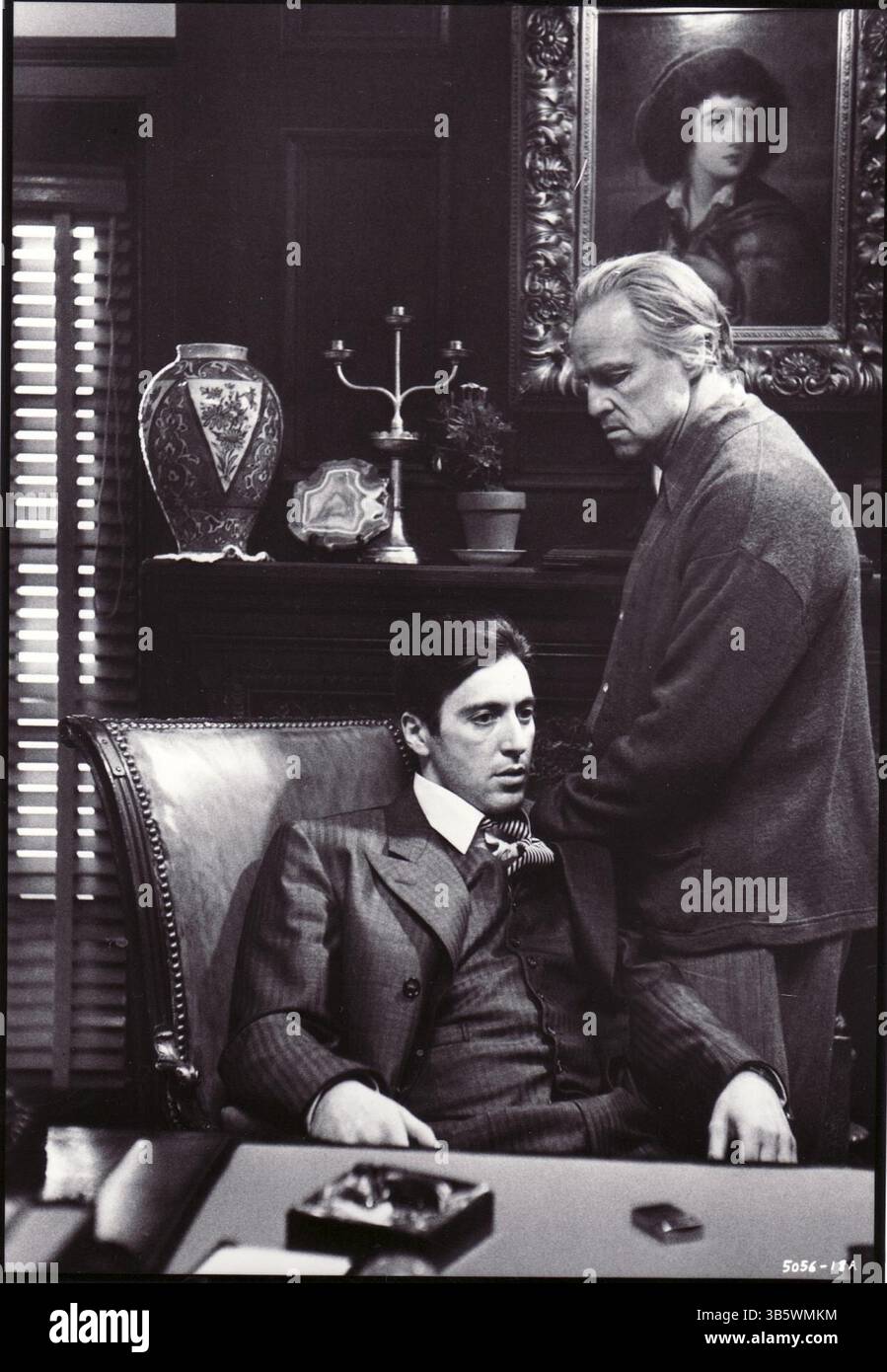 The Godfather (1972) Marlon Brando as Don Vito Corleone Al Pacino as ...