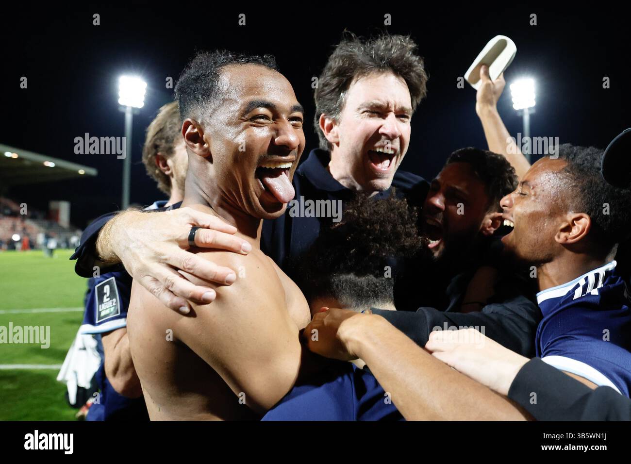 Antoine ARNAULT - 31 Samir CHERGUI (pfc) during the Ligue 2 BKT match ...
