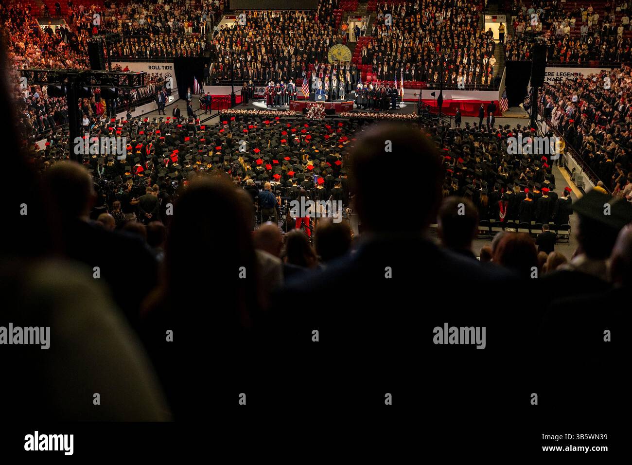Tuscaloosa, United States. 01st May, 2025. U.S President Donald Trump ...