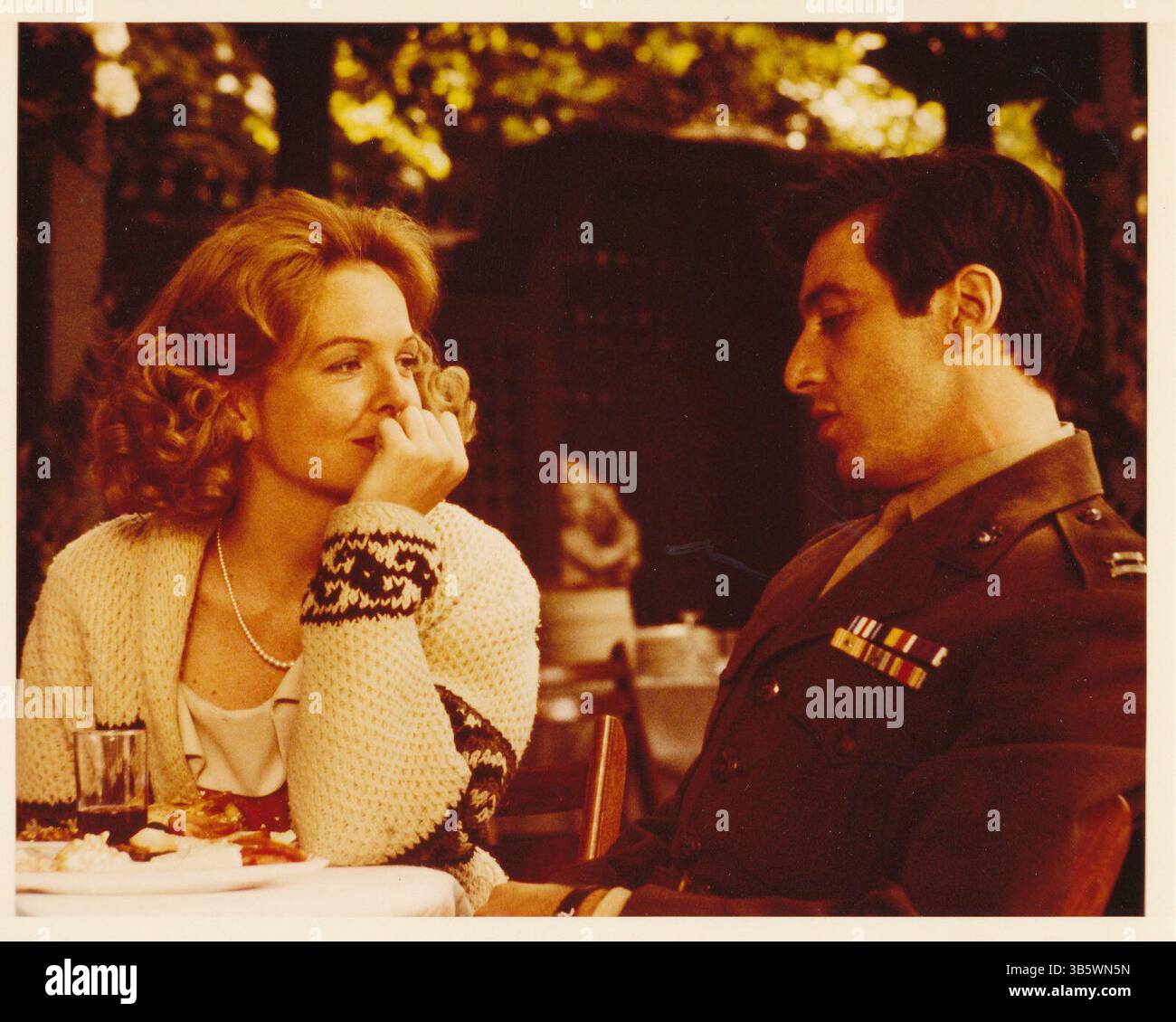 The Godfather (1972) Al Pacino as Michael Corleone Diane Keaton as Kay ...