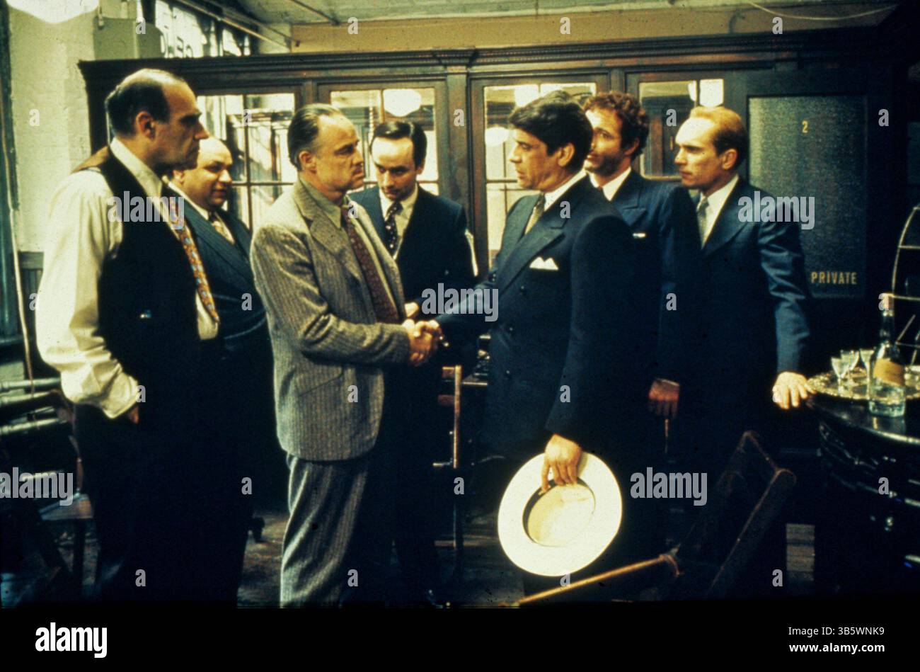 The Godfather (1972) Robert Duvall as Tom Hagen James Caan as Sonny Corleone Marlon Brando as ...