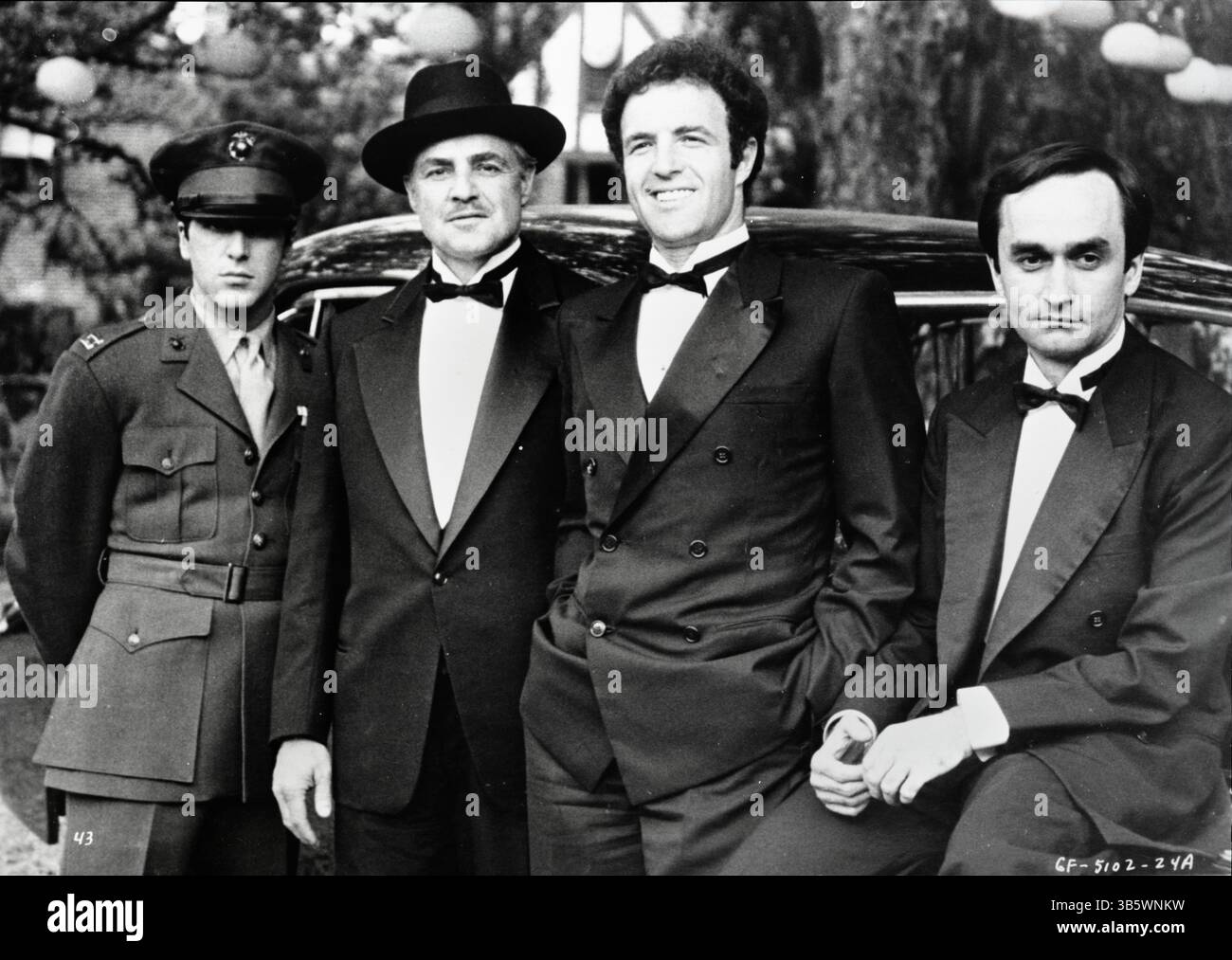 The Godfather (1972) Al Pacino as Michael Corleone Marlon Brando as Don ...
