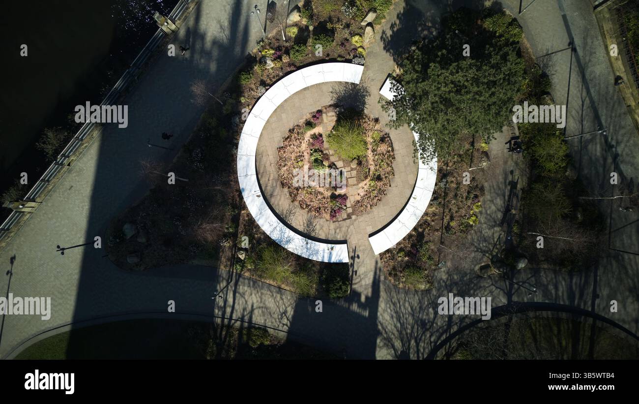 The Glade of Light Memorial Garden, Manchester, England, UK ...