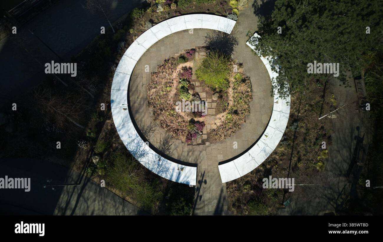 The Glade of Light Memorial Garden, Manchester, England, UK ...