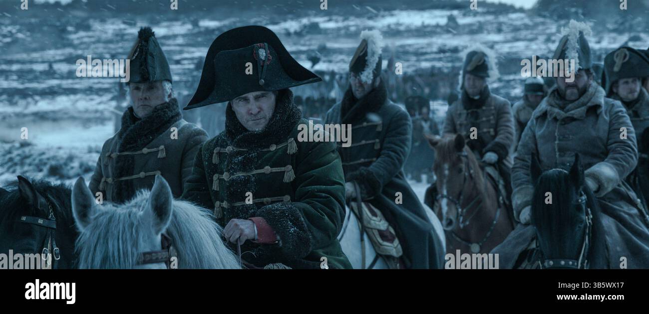 Napoleon (2023) Joaquin Phoenix as Napoleon Bonaparte *Filmstill ...