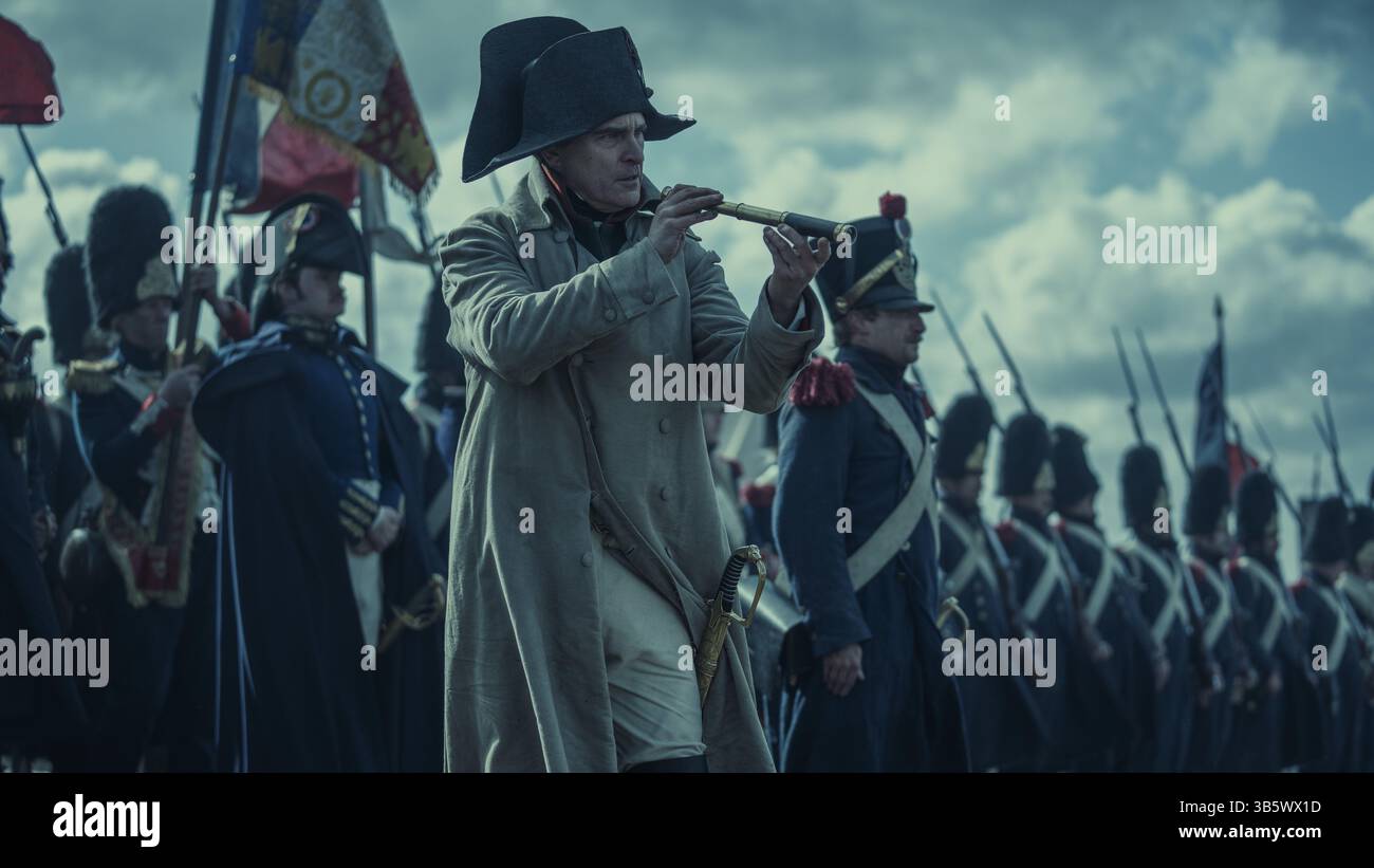Napoleon (2023) Joaquin Phoenix as Napoleon Bonaparte *Filmstill ...