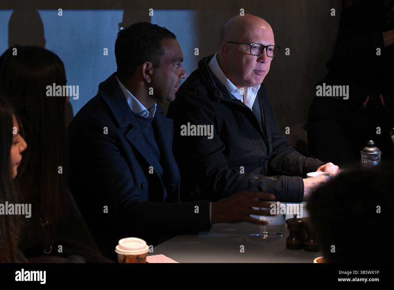 Melbourne, Australia. 03rd May, 2025. Leader of the Opposition Peter ...