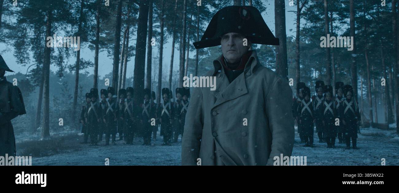 Napoleon (2023) Joaquin Phoenix as Napoleon Bonaparte *Filmstill ...