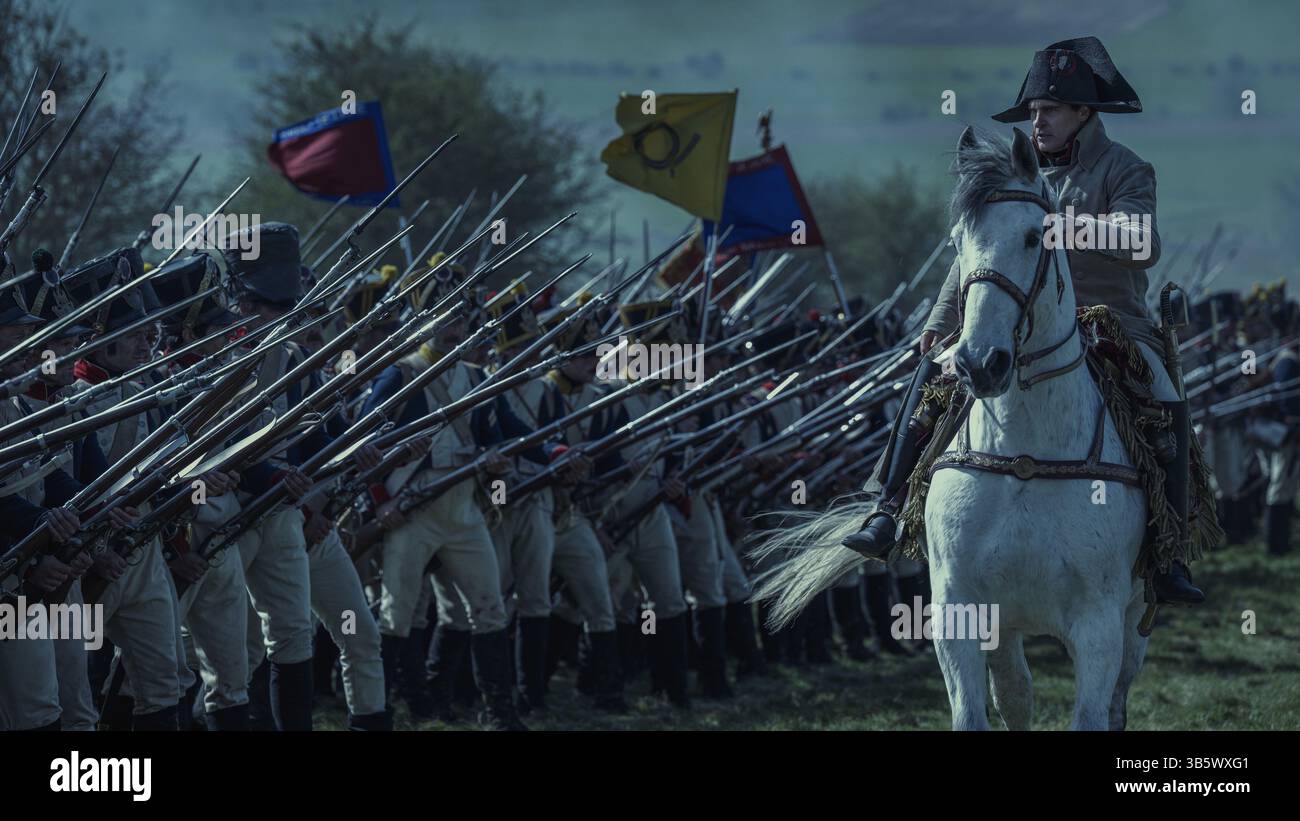 Napoleon (2023) Joaquin Phoenix as Napoleon Bonaparte *Filmstill ...