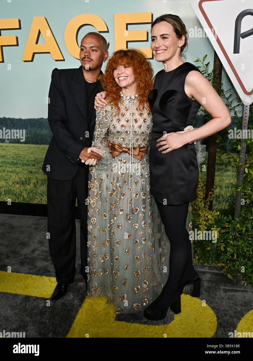 May 1, 2025, Hollywood, California, USA: (L-R) Evan Ross, Natasha ...