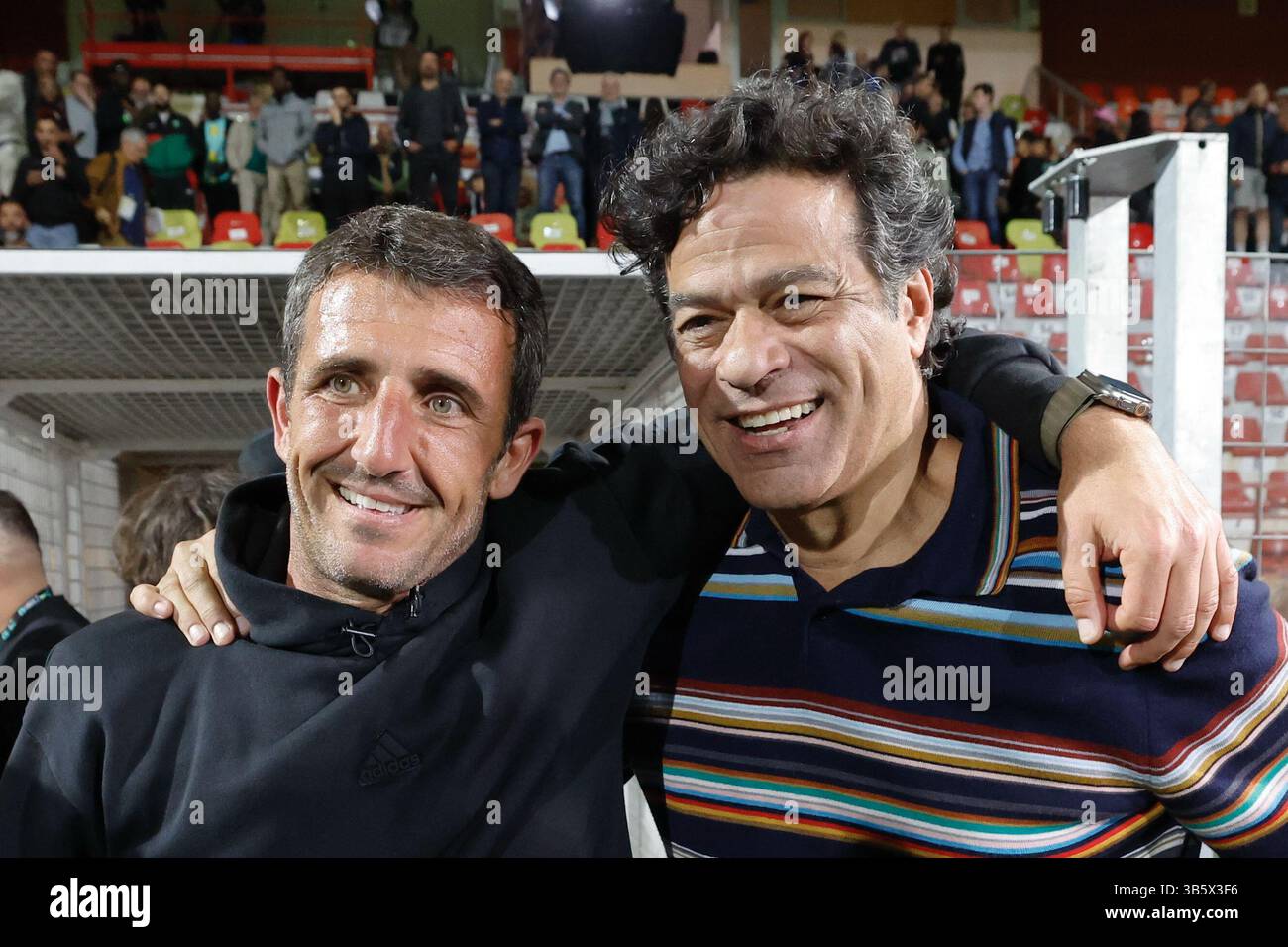 Stephane GILLI (Entraineur Paris Fc PFC) - RAI during the Ligue 2 BKT ...