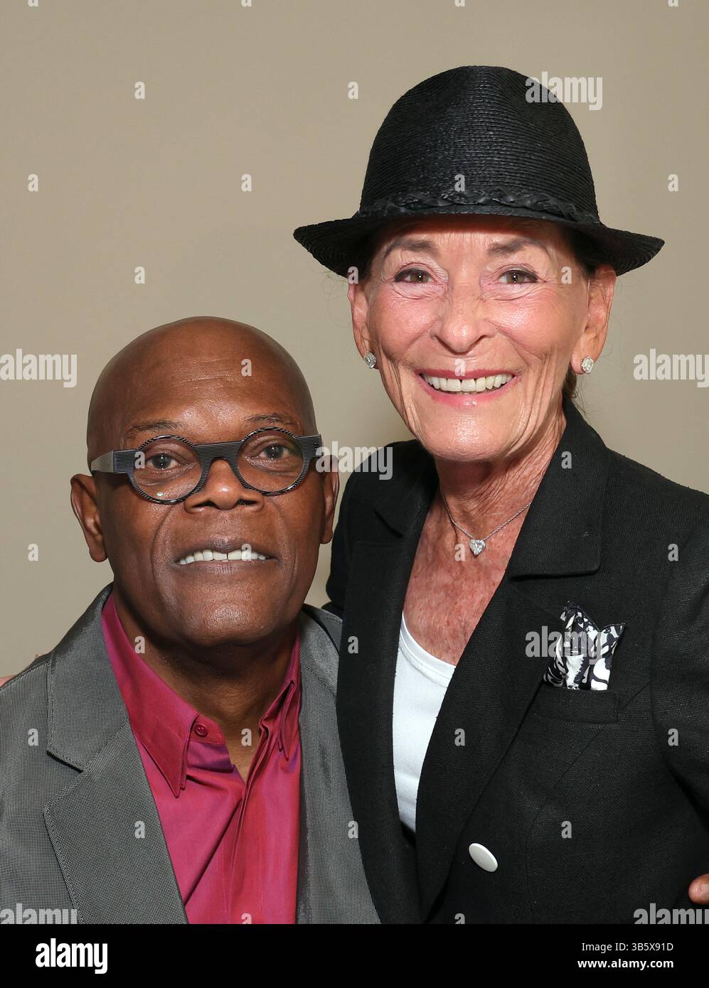 Beverly Hills, California, USA. , . Samuel L. Jackson, Judge Judy ...