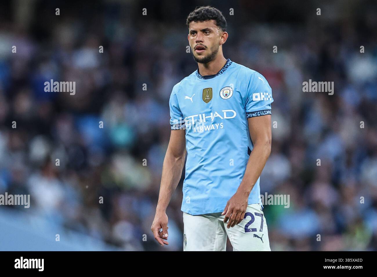 Matheus Nunes of Manchester City during the Premier League match ...