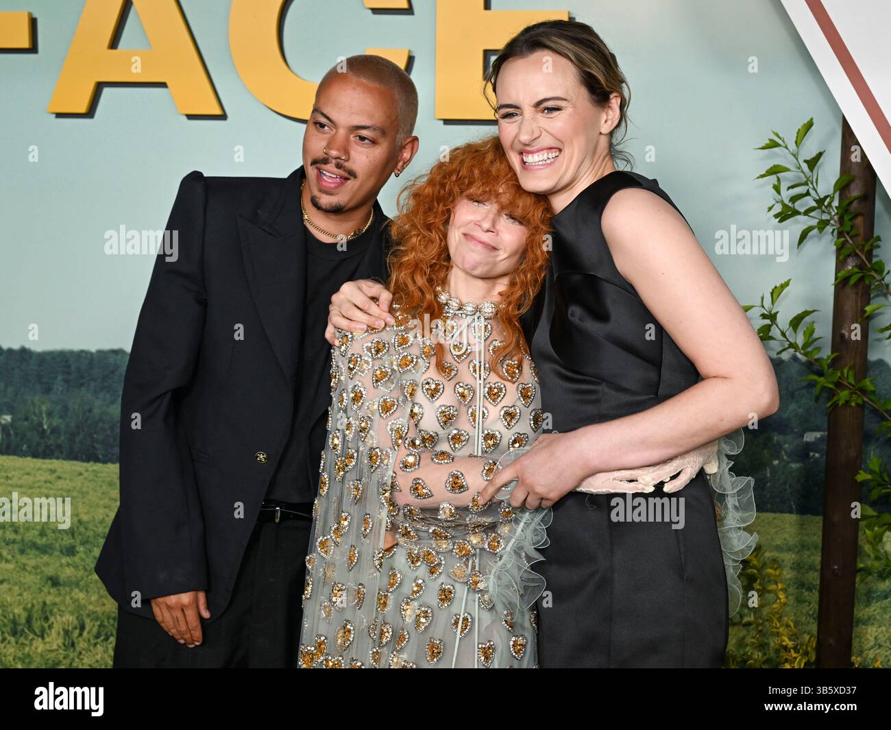 Hollywood, California, USA. 01st May, 2025. (L-R) Evan Ross, Natasha ...