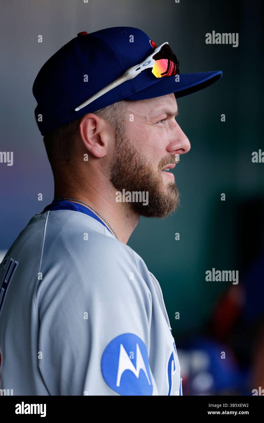 PITTSBURGH, PA - MAY 01: Chicago Cubs first baseman Michael Busch (29 ...