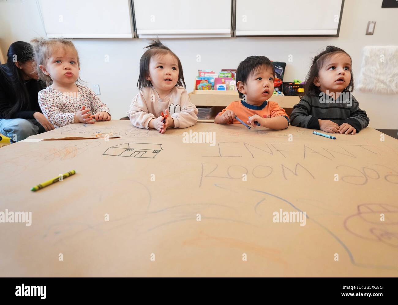 Stouffville, Canada. 02nd May, 2025. Children play at the Blessed ...