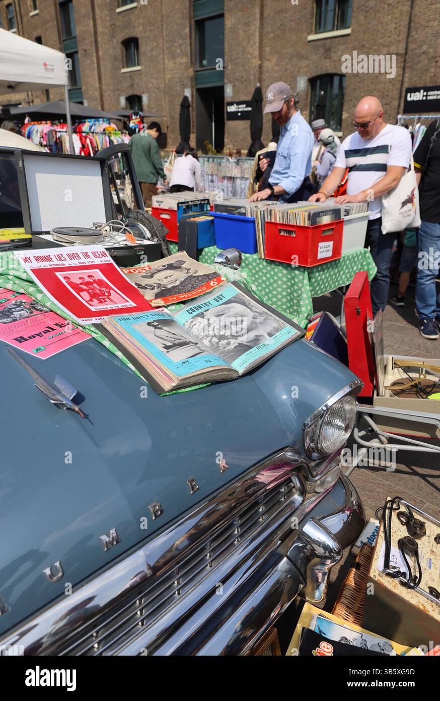 The Kings Cross Classic Car Boot Sale, a twice a year vibrant event ...