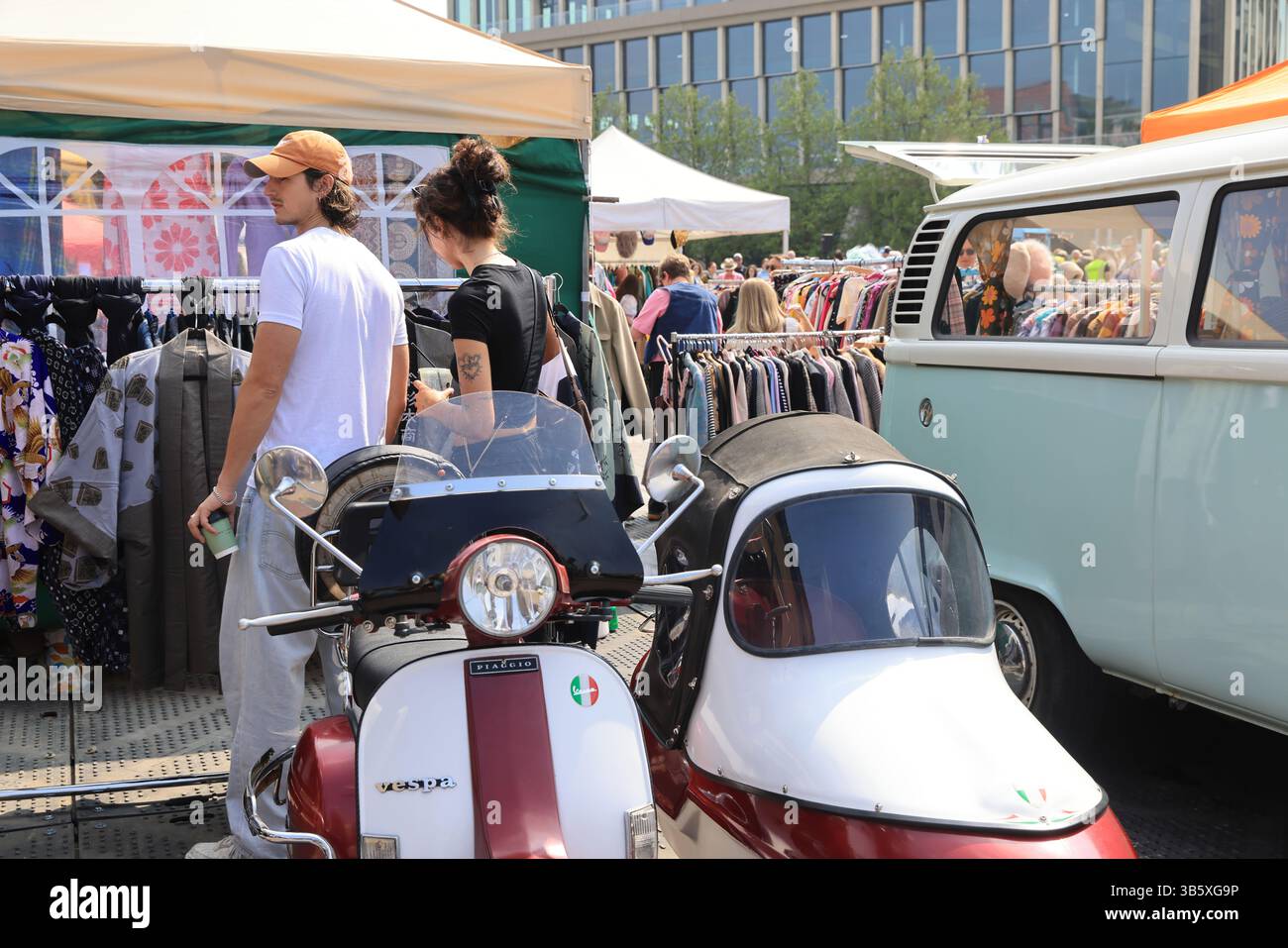 The Kings Cross Classic Car Boot Sale, a twice a year vibrant event ...