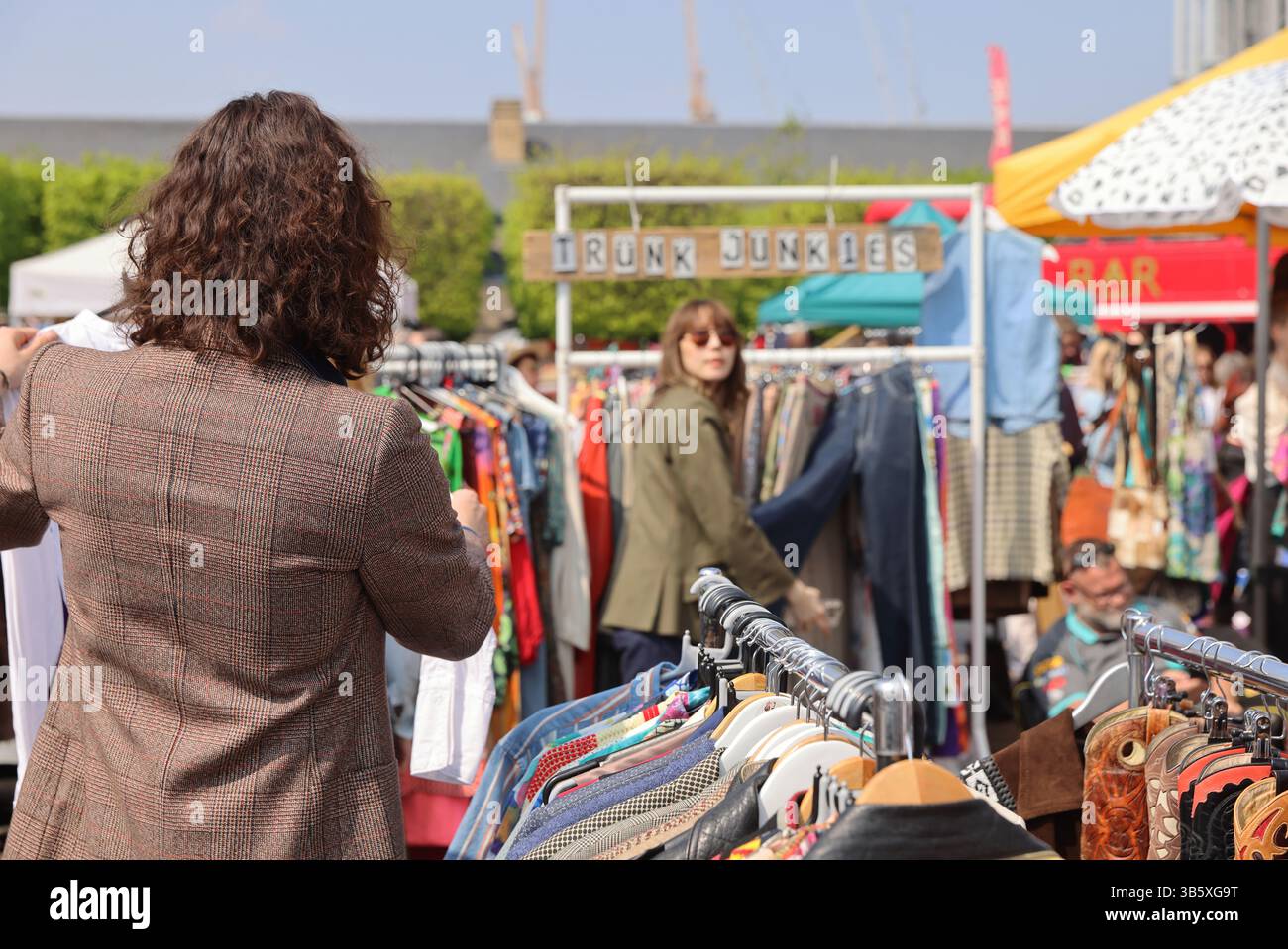 The Kings Cross Classic Car Boot Sale, a twice a year vibrant event ...