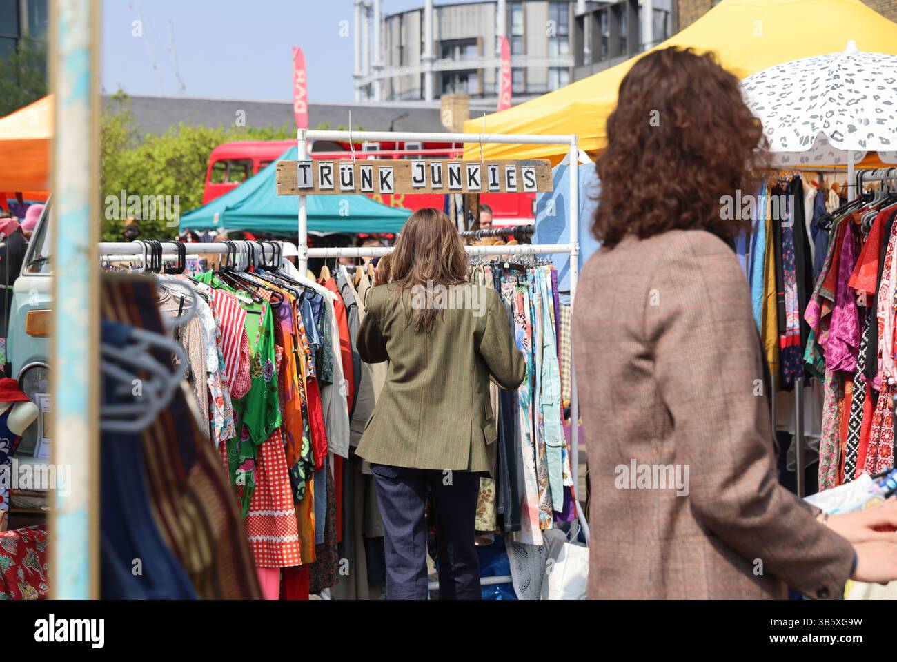 The Kings Cross Classic Car Boot Sale, a twice a year vibrant event ...