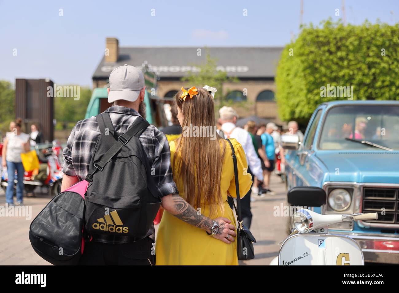 The Kings Cross Classic Car Boot Sale, a twice a year vibrant event ...