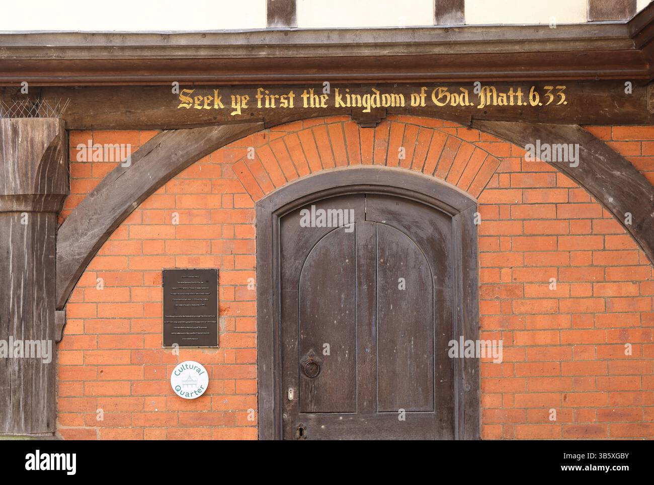 The historical Old Grammar School in Market Harborough's Cultural ...