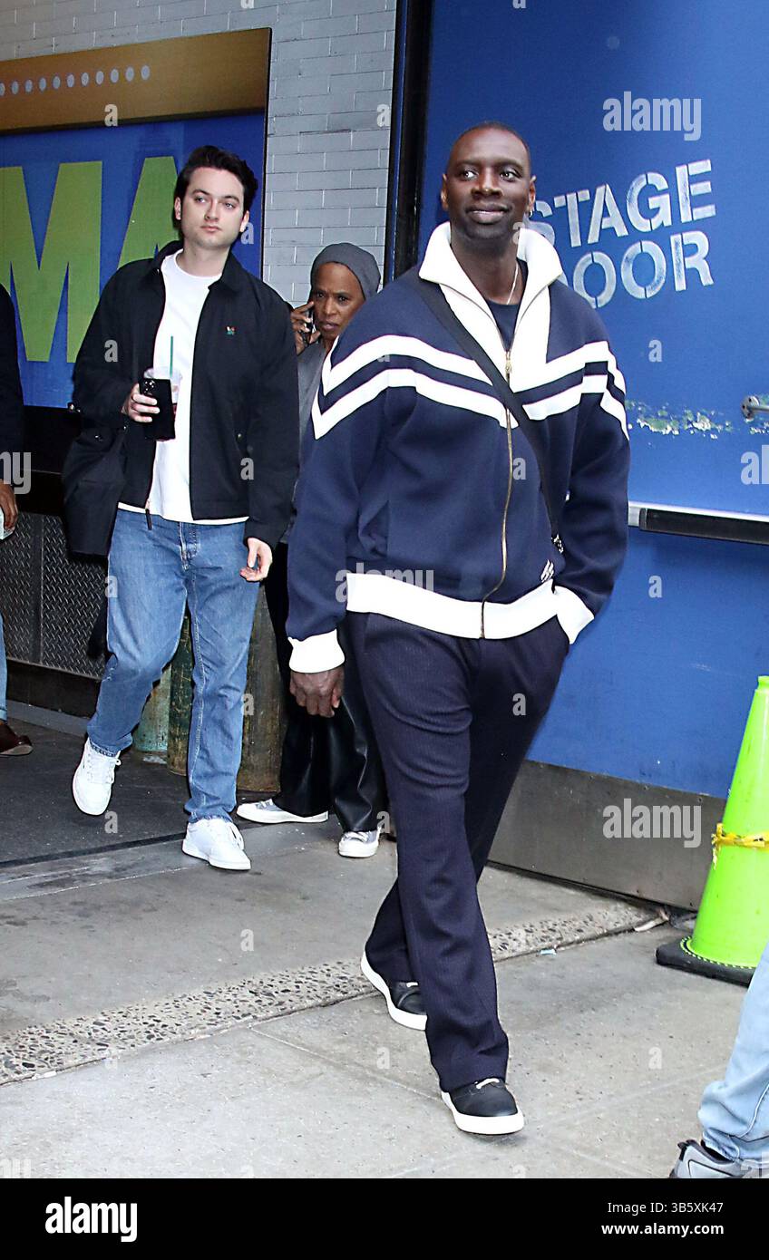 New York, NY May 02, 2025:Omar Sy on Good Morning America to talk about ...