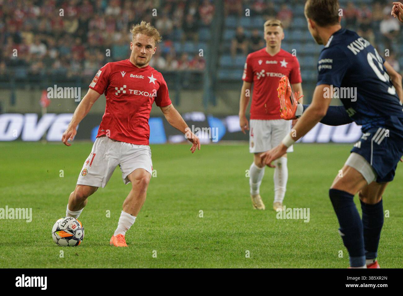 Krakow, Poland, May 2 2025, A Football Match Between Wisla Krakow and ...
