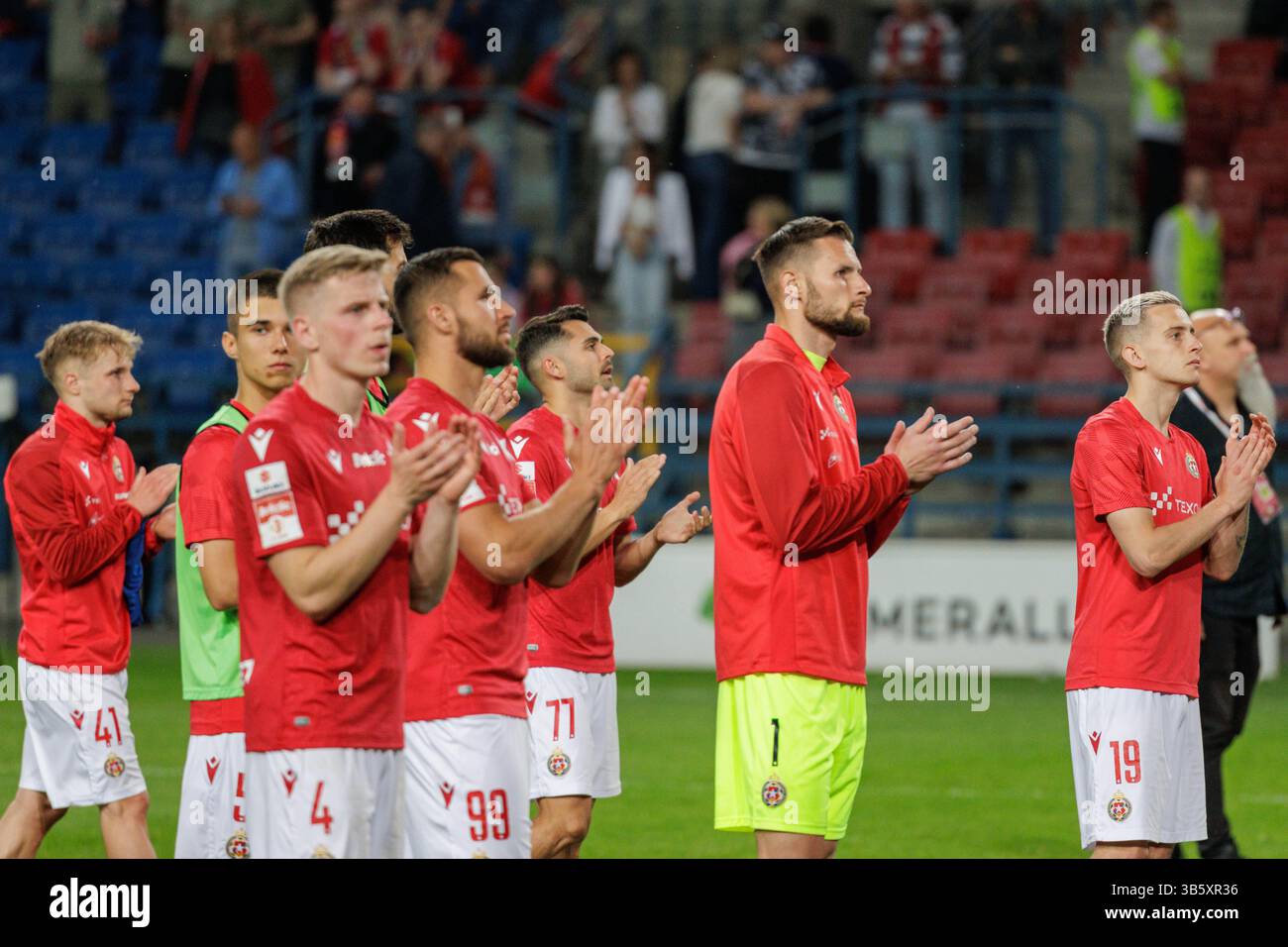 Krakow, Poland, May 2 2025, A Football Match Between Wisla Krakow and ...