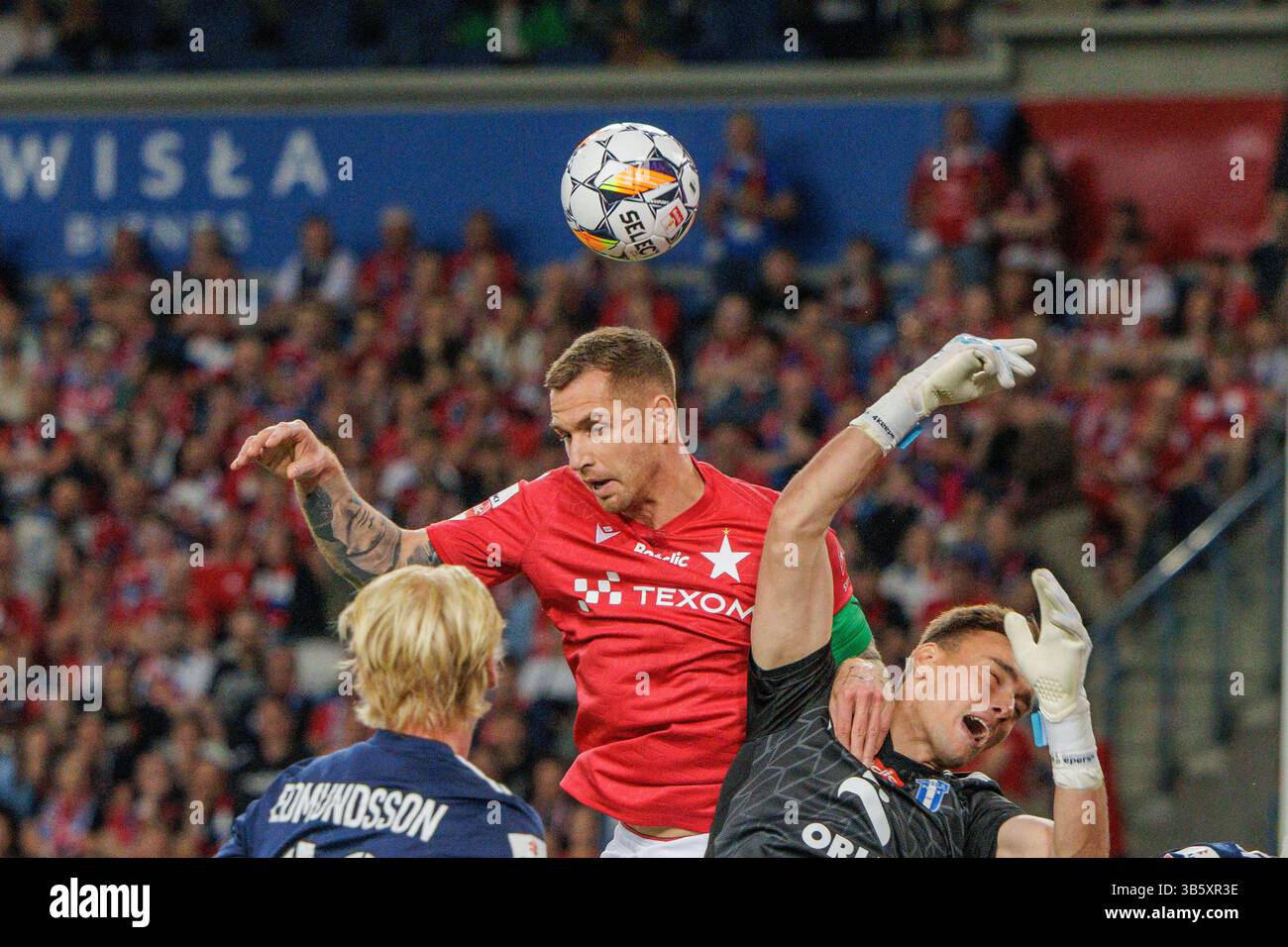 Krakow, Poland, May 2 2025, A Football Match Between Wisla Krakow and ...