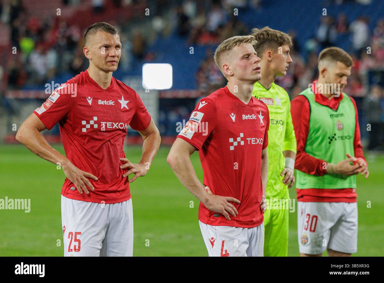 Krakow, Poland, May 2 2025, A Football Match Between Wisla Krakow and ...