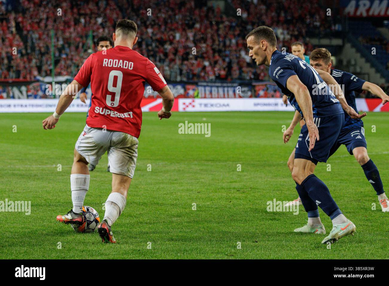 Krakow, Poland, May 2 2025, A Football Match Between Wisla Krakow and ...