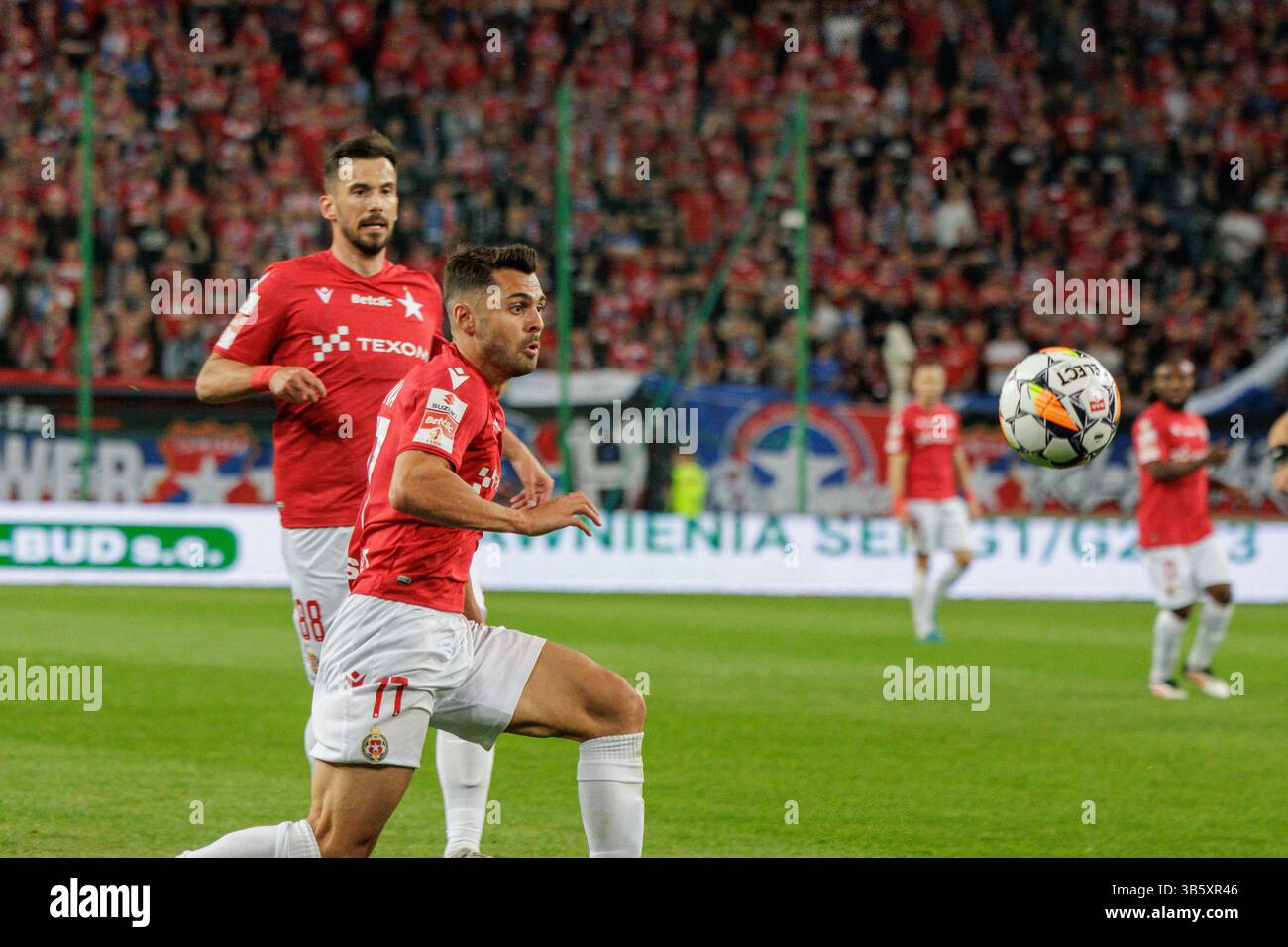 Krakow, Poland, May 2 2025, A Football Match Between Wisla Krakow and ...