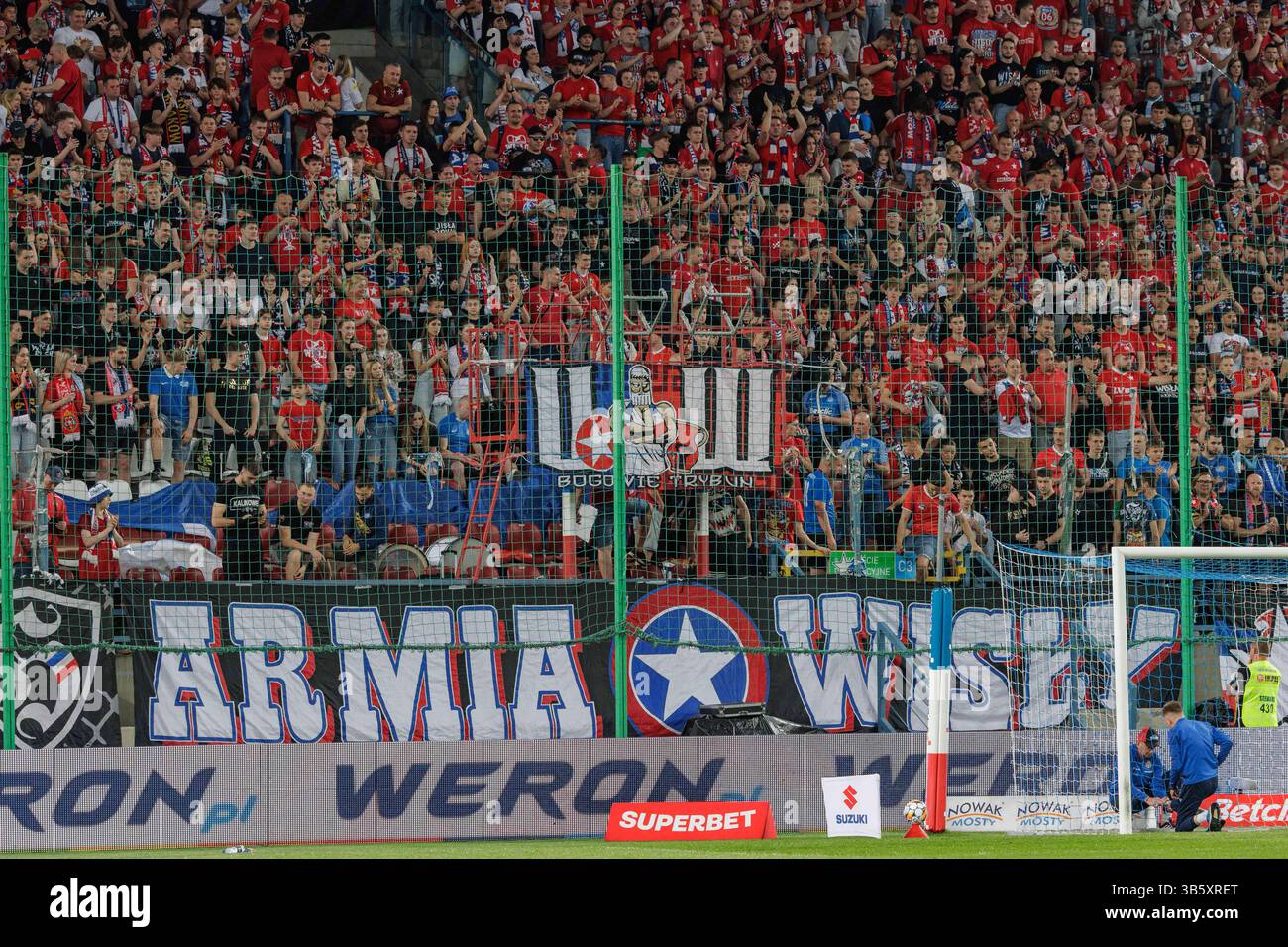 Krakow, Poland, May 2 2025, A Football Match Between Wisla Krakow and ...