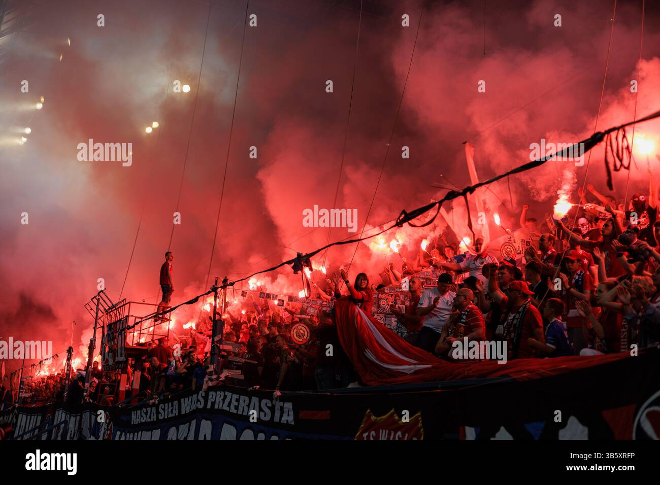 Krakow, Poland, May 2 2025, A Football Match Between Wisla Krakow and ...
