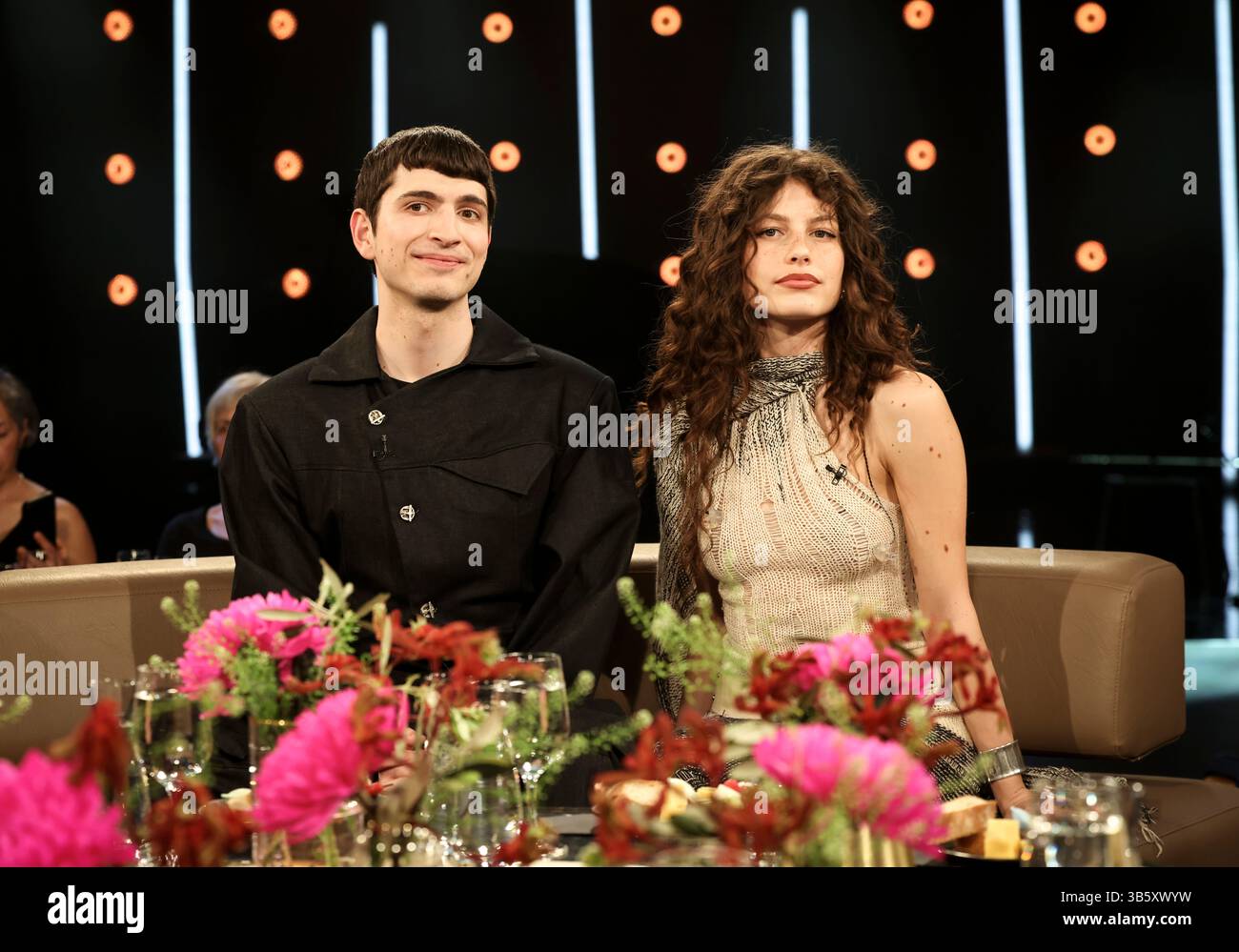 Hamburg, Germany. 30th Apr, 2025. Abor and Tynna (r), musician, singer ...